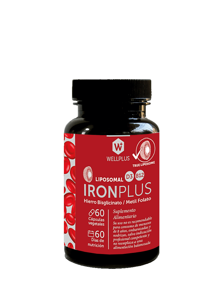 Iron Plus Liposomal 60 cápsulas – Vida Natura