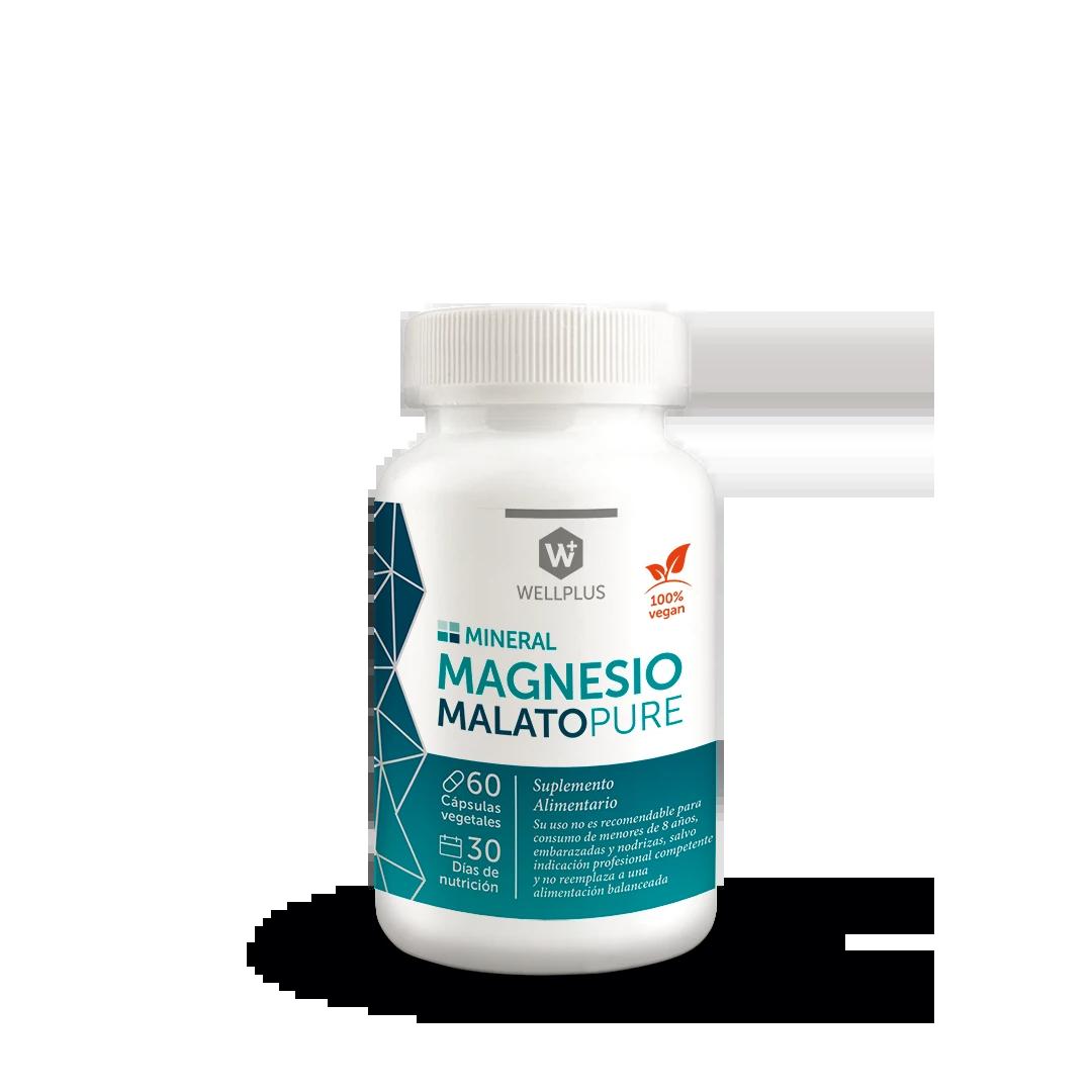 Magnesio Malato Pure 60 cápsulas – Vida Natura
